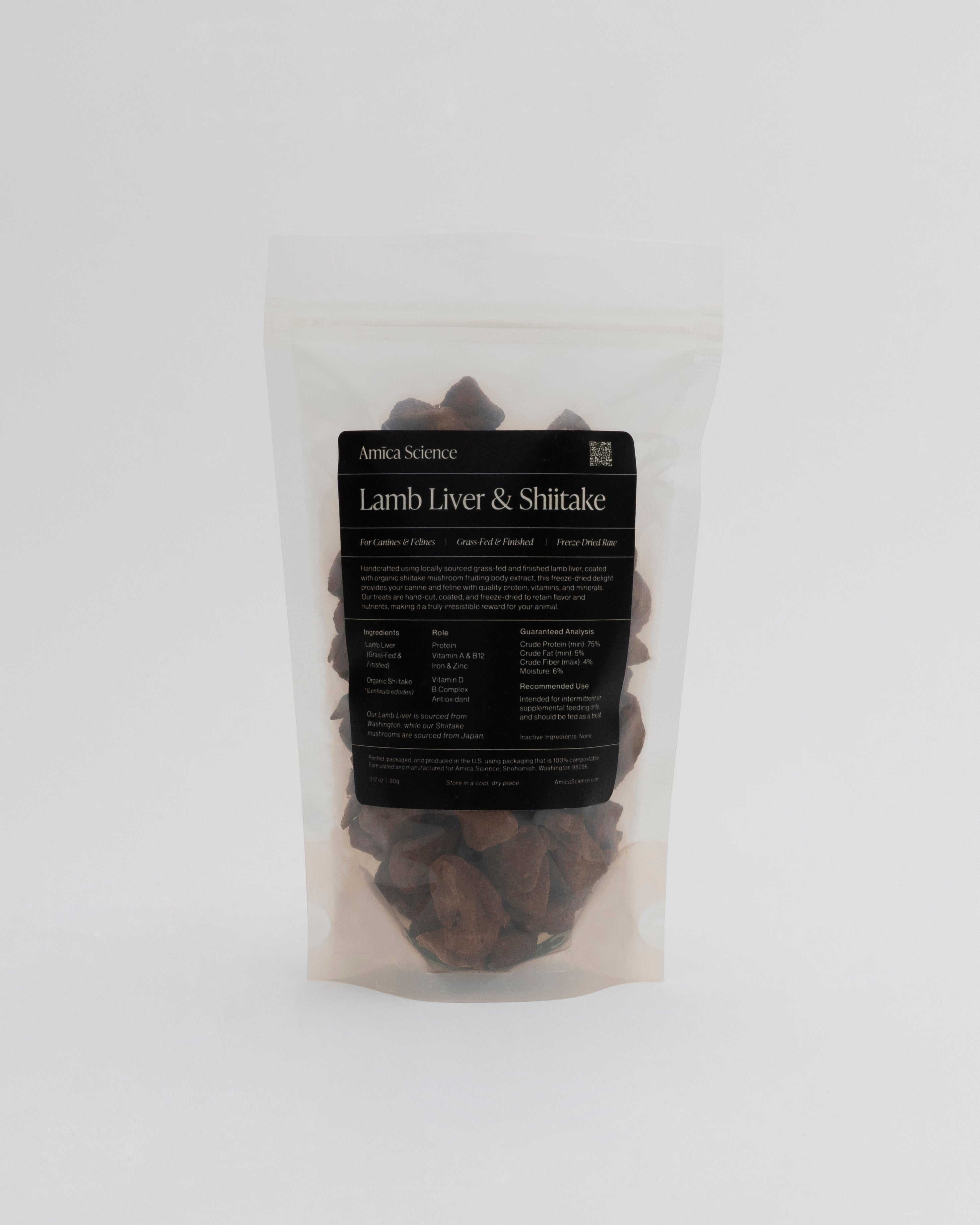 Amica Science | Lamb Lung & Shiitake | Pretty Good Boy